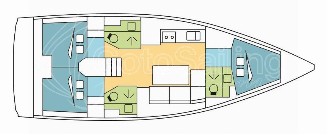 Boat Rental | ROTHKO -Dufour 390 GL-Dream Yacht Charter-Le Marin ...