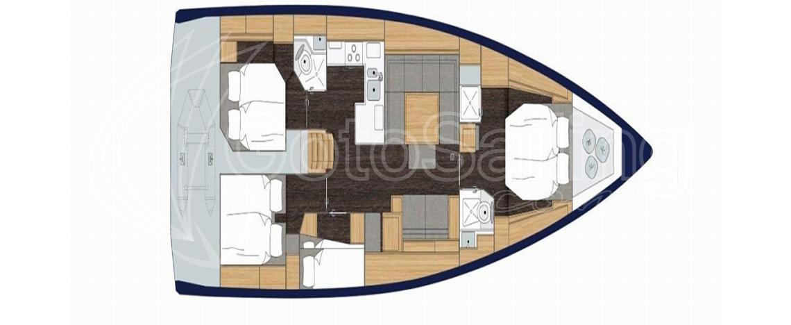 Location de bateaux | B-Line-Bavaria C50-Irmak Yachting-Göcek | GotoSailing